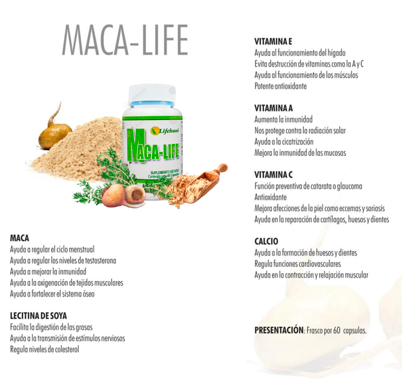 Maca Life- Lifehuni - Powersxus